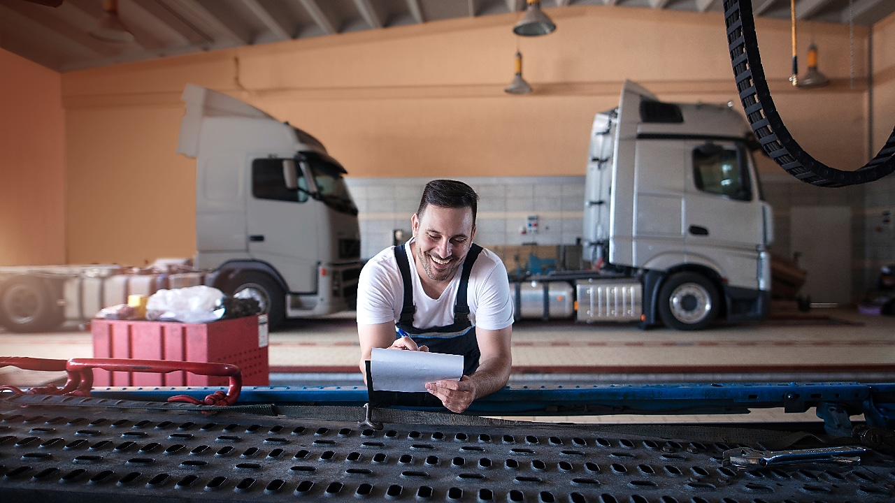 Solutions pour les ateliers de camions | Solutions de lubrifiants Shell ...